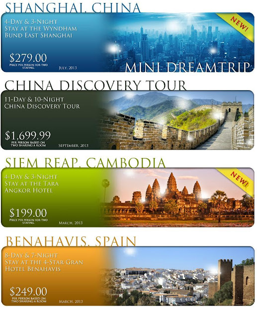 Travel & Lifestyle Marketing: 梦幻之旅 DreamTrips
