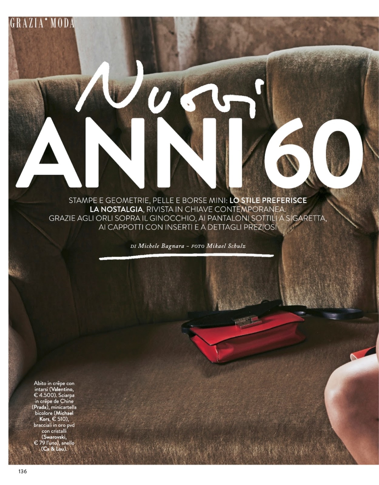 stina olsson by mikael schulz for grazia italia 17th september 2014 ...