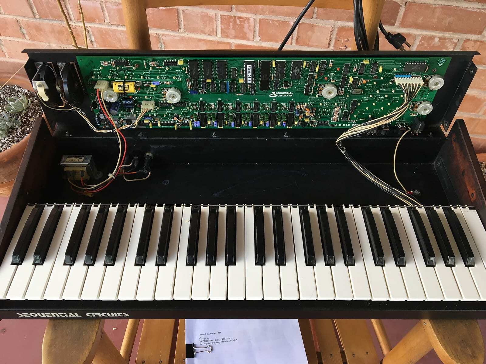 MATRIXSYNTH: Sequential Circuits Six-Trak Vintage Polyphonic Analog ...