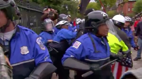 OBAMA: Veterans Greeted W/Barricades & Riot Police; Illegal Immigrants ...