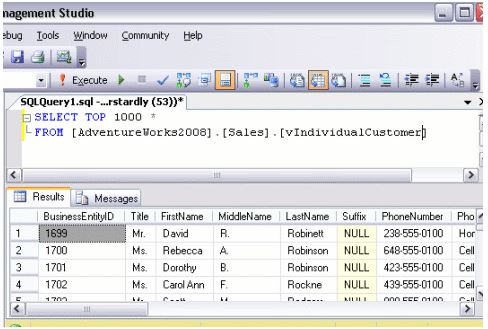 ILMU KOMPUTER: SQL Server VIEW