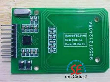 Super Elektronik: Jual Modul RFID 13.56 MHZ | RFID Reader MF RC522