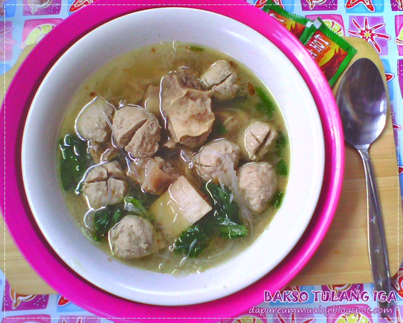 la cuisine de Lia : Bakso iga Tulang iga