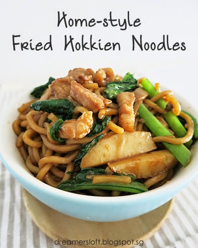 DreamersLoft: Home-style Fried Hokkien Noodles