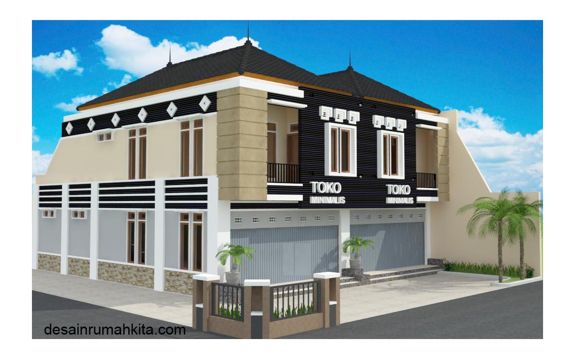 70 Model Desain Ruko Minimalis Modern Terbaru 2018 - Model Desain Rumah ...