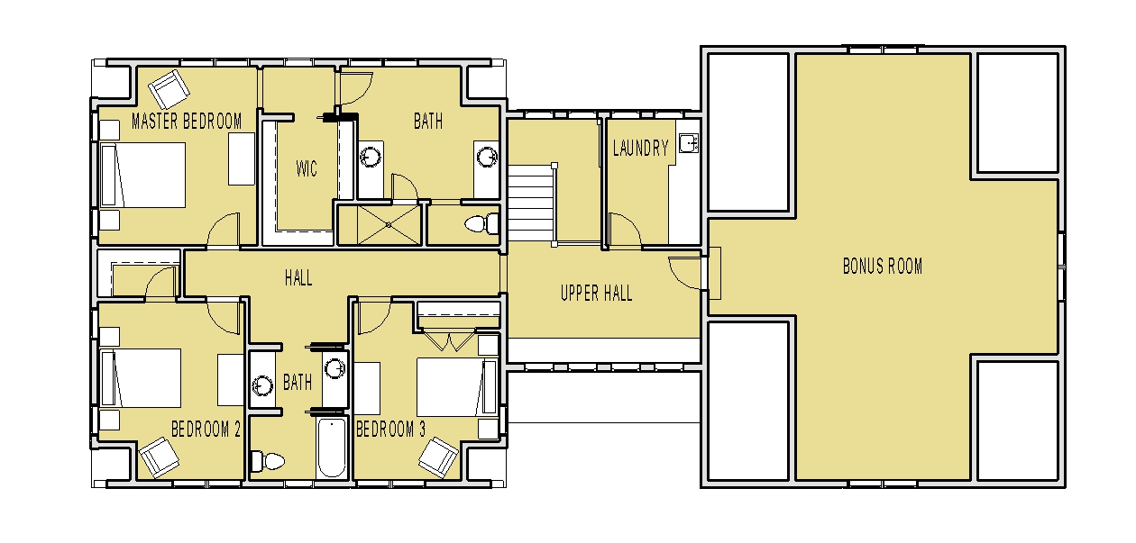 Simply Elegant Home Designs Blog: New House Plan - The Willowbrook