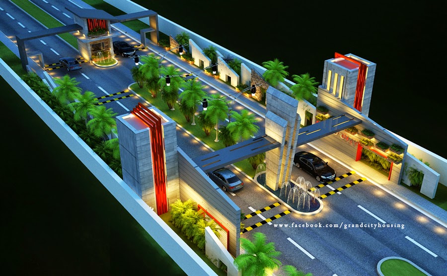 The Grand City Main Gate & Booking Office