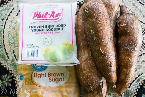 Instant Pot Puto Lanson or Steamed Cassava