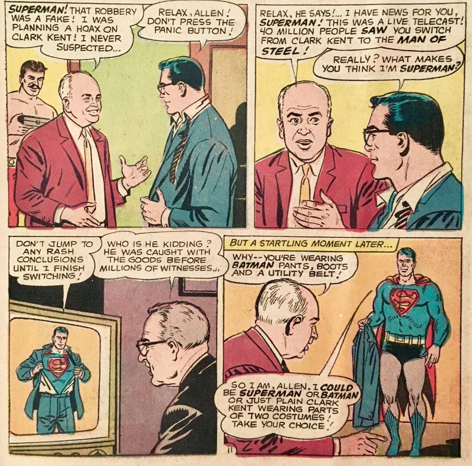 remember when lex luthor was superman's brother and sidekick : r ...