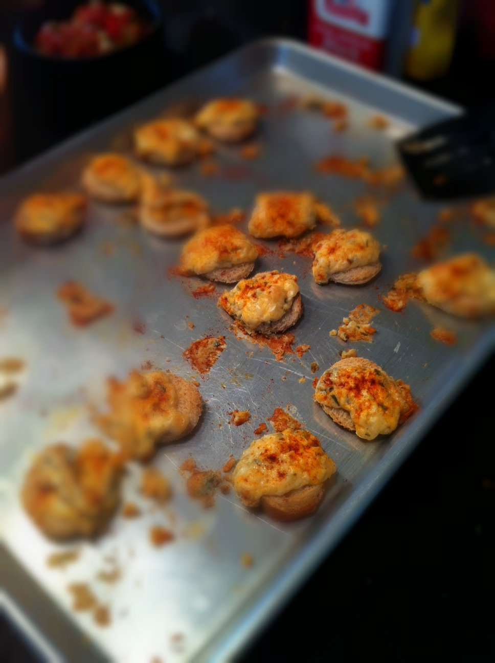 hello!baby: F is for Food: Blue Cheese Puffs