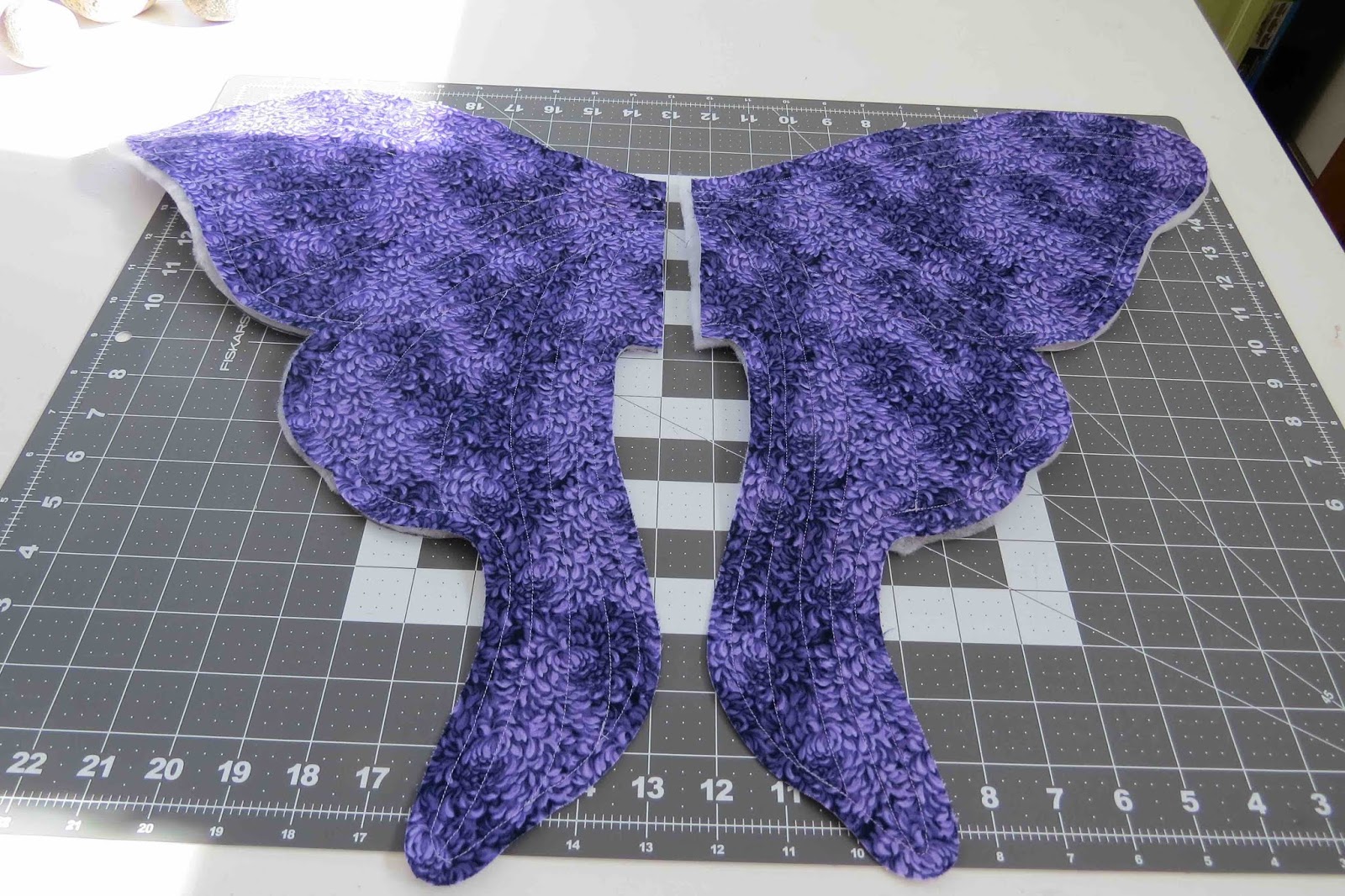 Beech House: Sewing wings