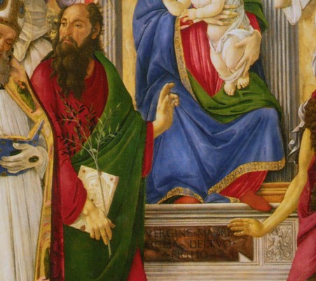 e-arthistory: BOTTICELLI's SAN BARNABA ALTARPIECE