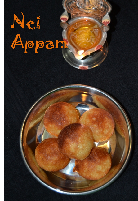 Vaniensamayalarai: Nei Appam Karthigai Deepam Special Recipe