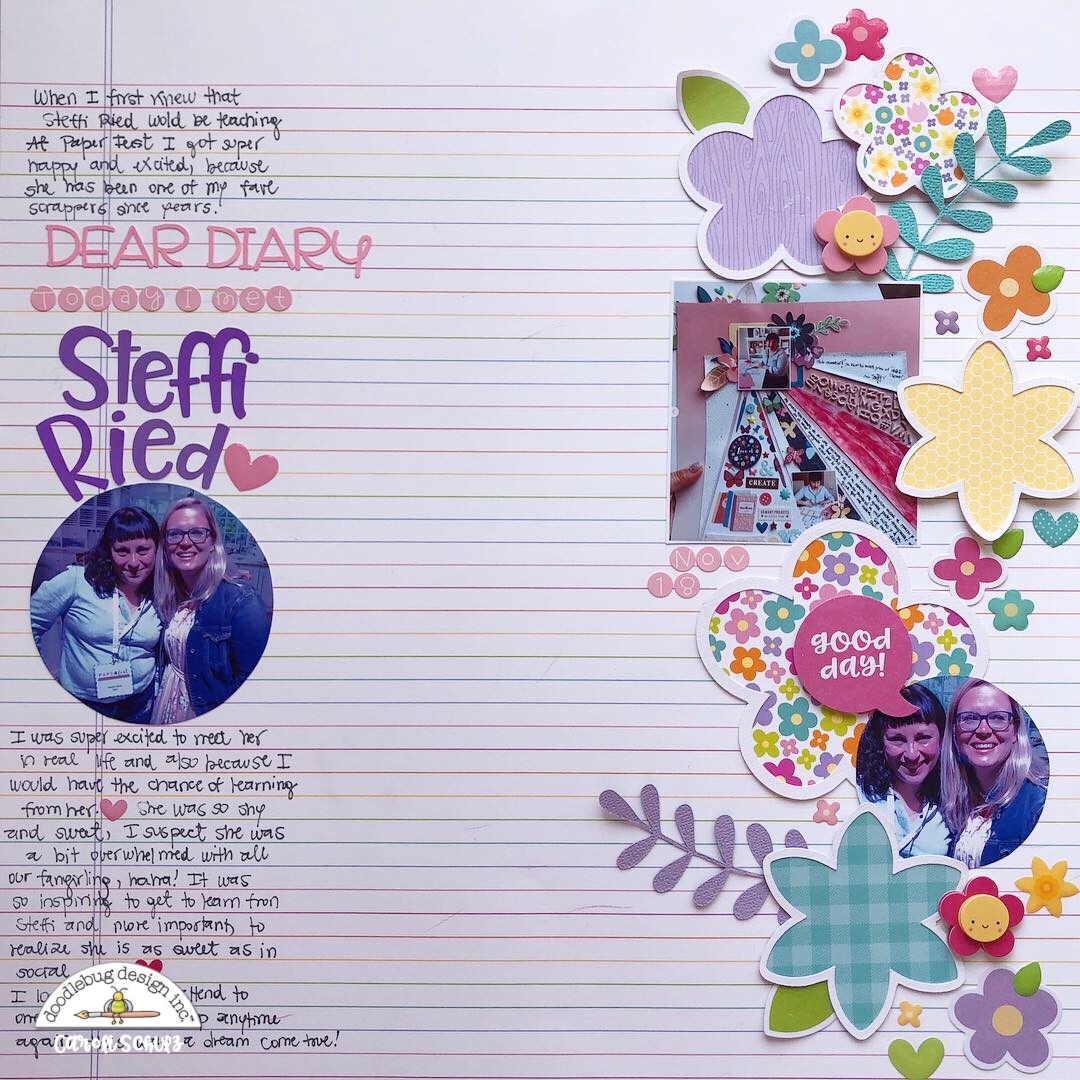 Doodlebug Design Inc Blog: SIMPLY SPRING | Layout with Caroli