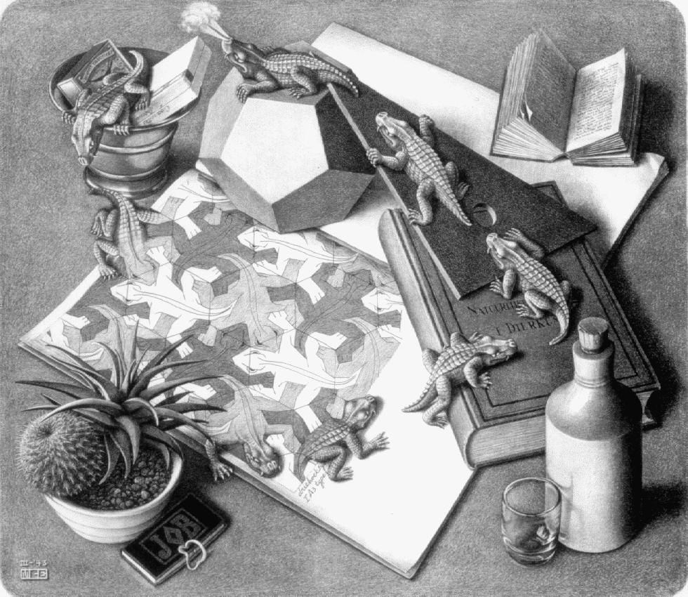 The Art Appreciation Blog: The Art of M.C. Escher