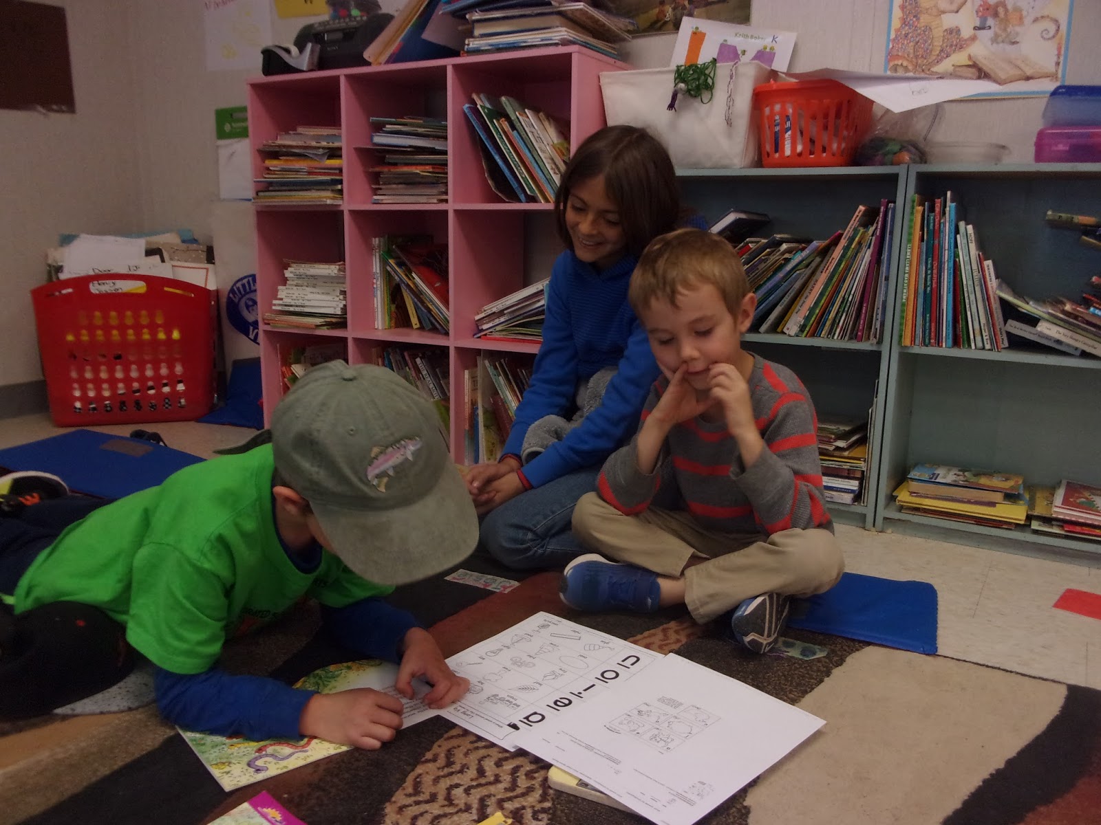 TISA Grade 6 -2017: 6th Graders are serving as mentors to the Kinder ...