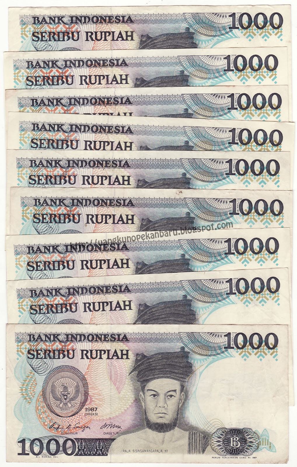 Uang Kuno Koleksi dan Mahar Pernikahan: Pecahan 1000 Rupiah