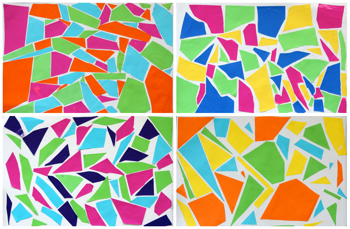 Art With Mr Hall: Abstract Mosaic Collage II