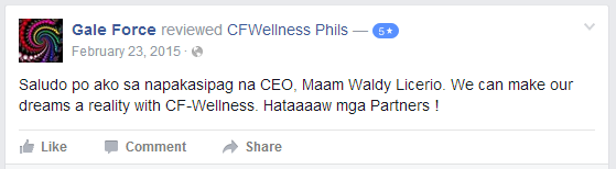 CF Wellness Unlimited: CF WELLNESS MORE THAN JUST A BUSINESS