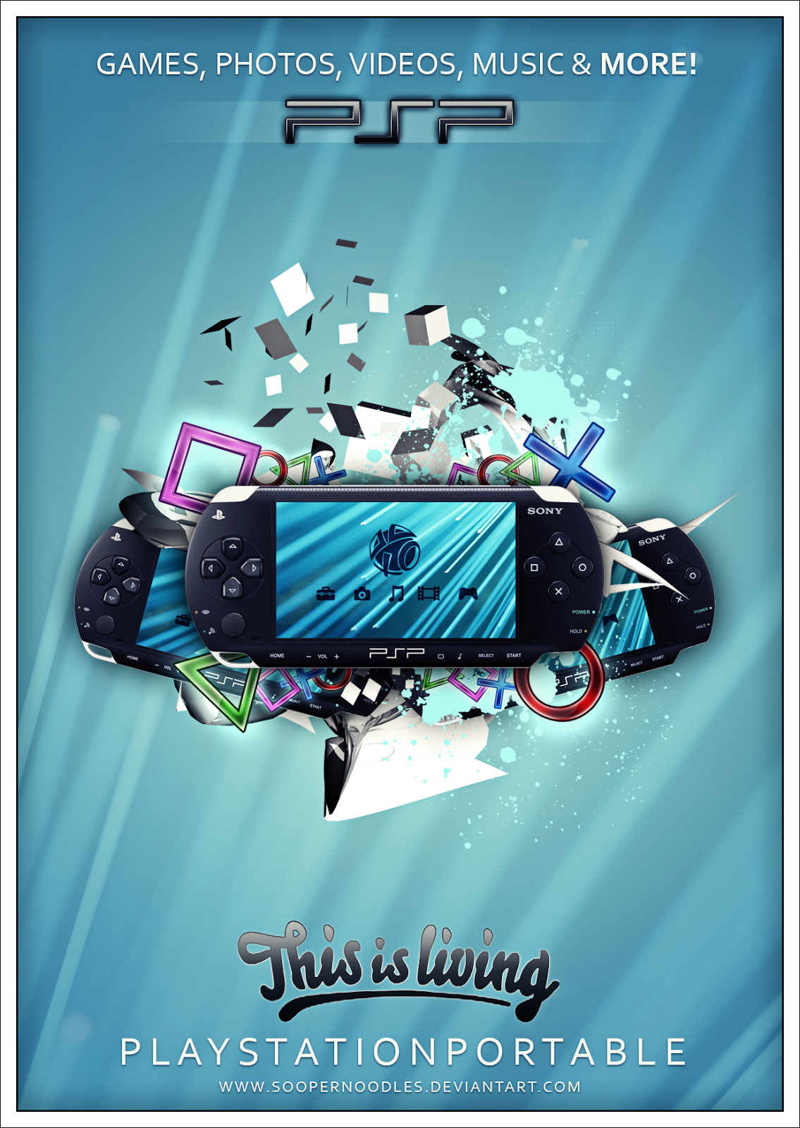 Our Life as A Design Student: Sample PSP ads