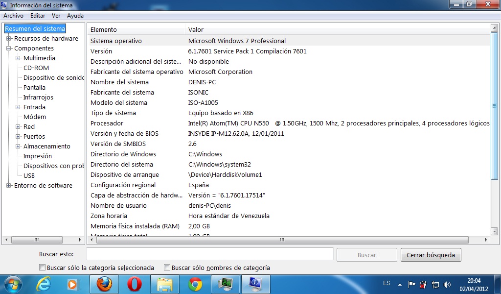 Reparacion del PC: Qué es el msinfo32