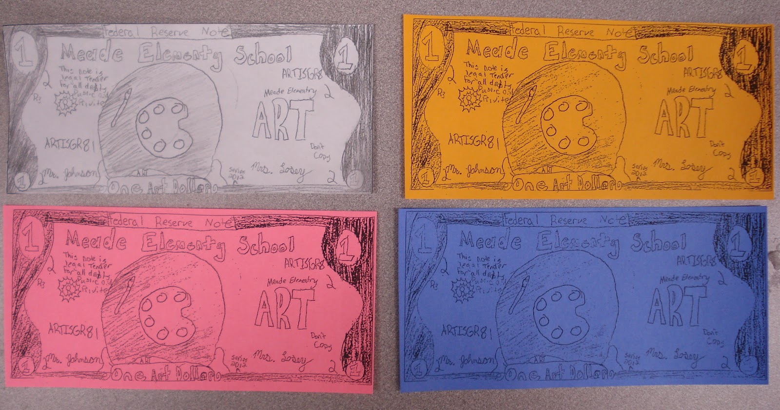 Amy's Artsy Adventures: Behavior, Bribes, Rewards, and Art Bucks