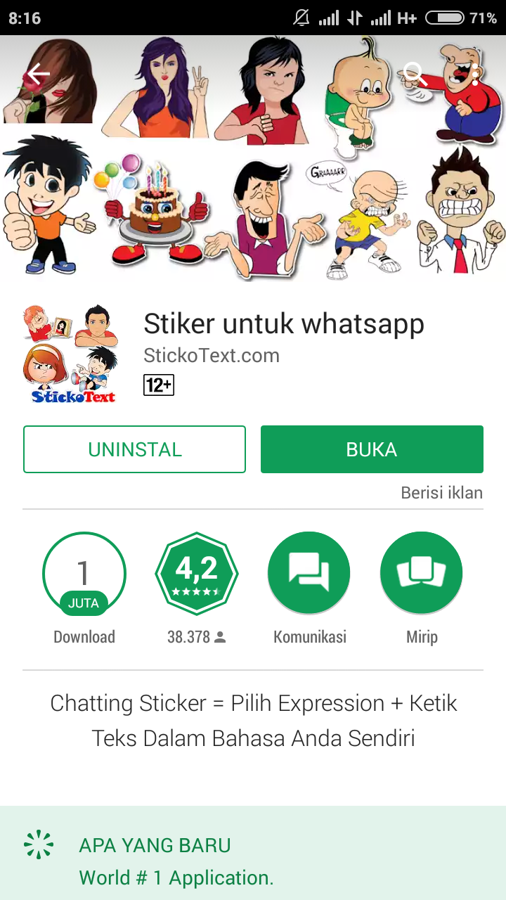 31+ Ide Stiker Whatsapp Unik Terkini | Captionseru