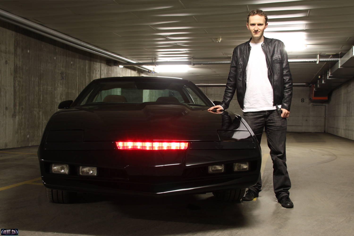 Schaffhausen: Schaffhausen besucht K.I.T.T. Auto aus Knight Rider