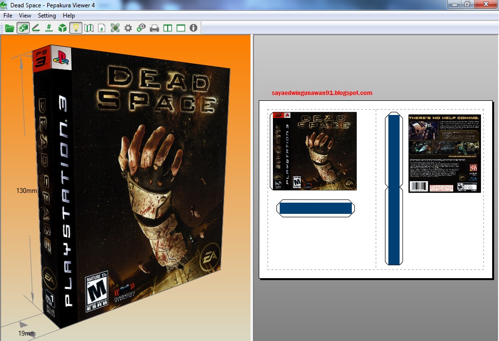 Our World: Papercraft Cover Playstation 3