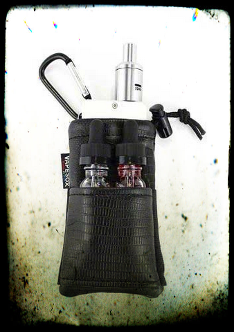 Smexy Vapes: Box Mod Holder - Black Lizard