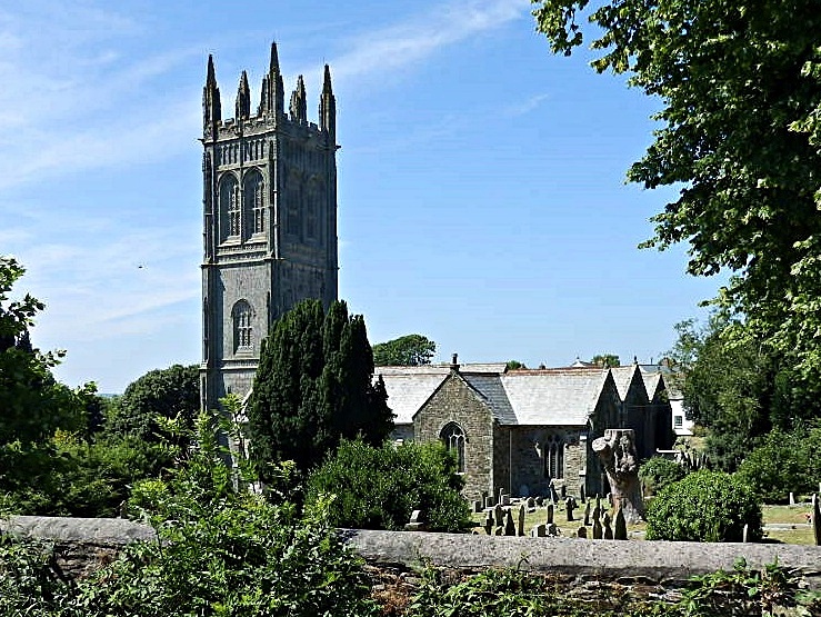 Mike's Cornwall: The Tallest Church Tower In Cornwall