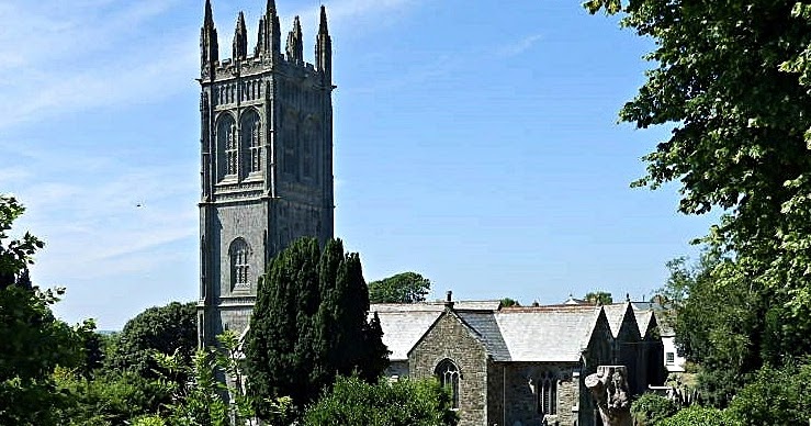 Mike's Cornwall: The Tallest Church Tower In Cornwall