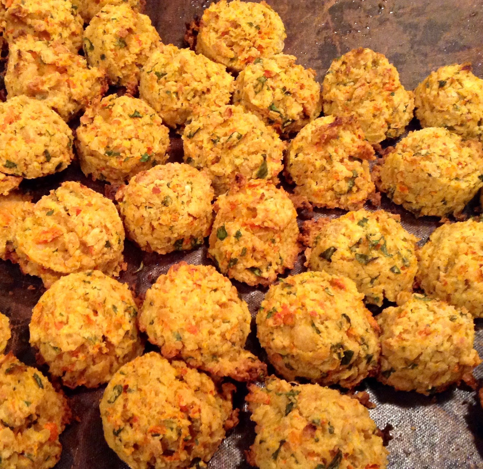 Pure Foods Project: Lemon Basil Chick Pea Balls