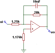 Amplificador integrador