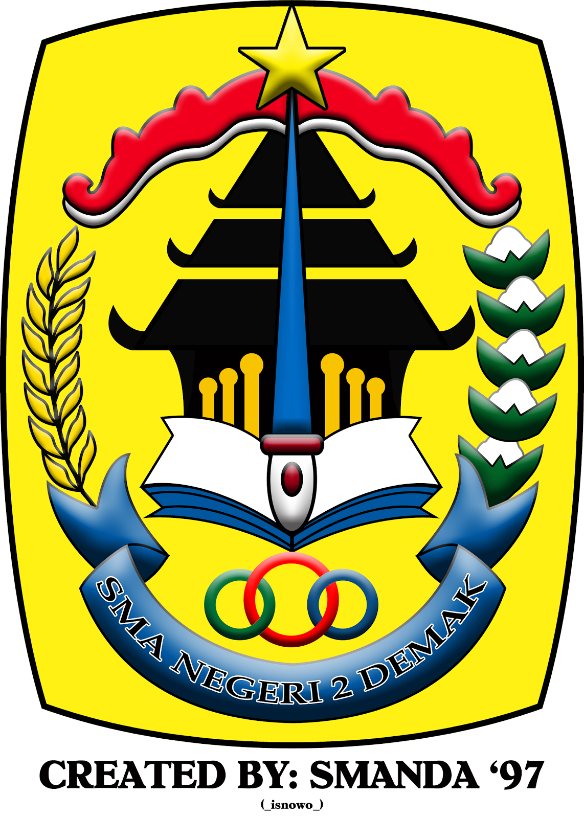 dolanan desain09: logo sma negeri 2 demak