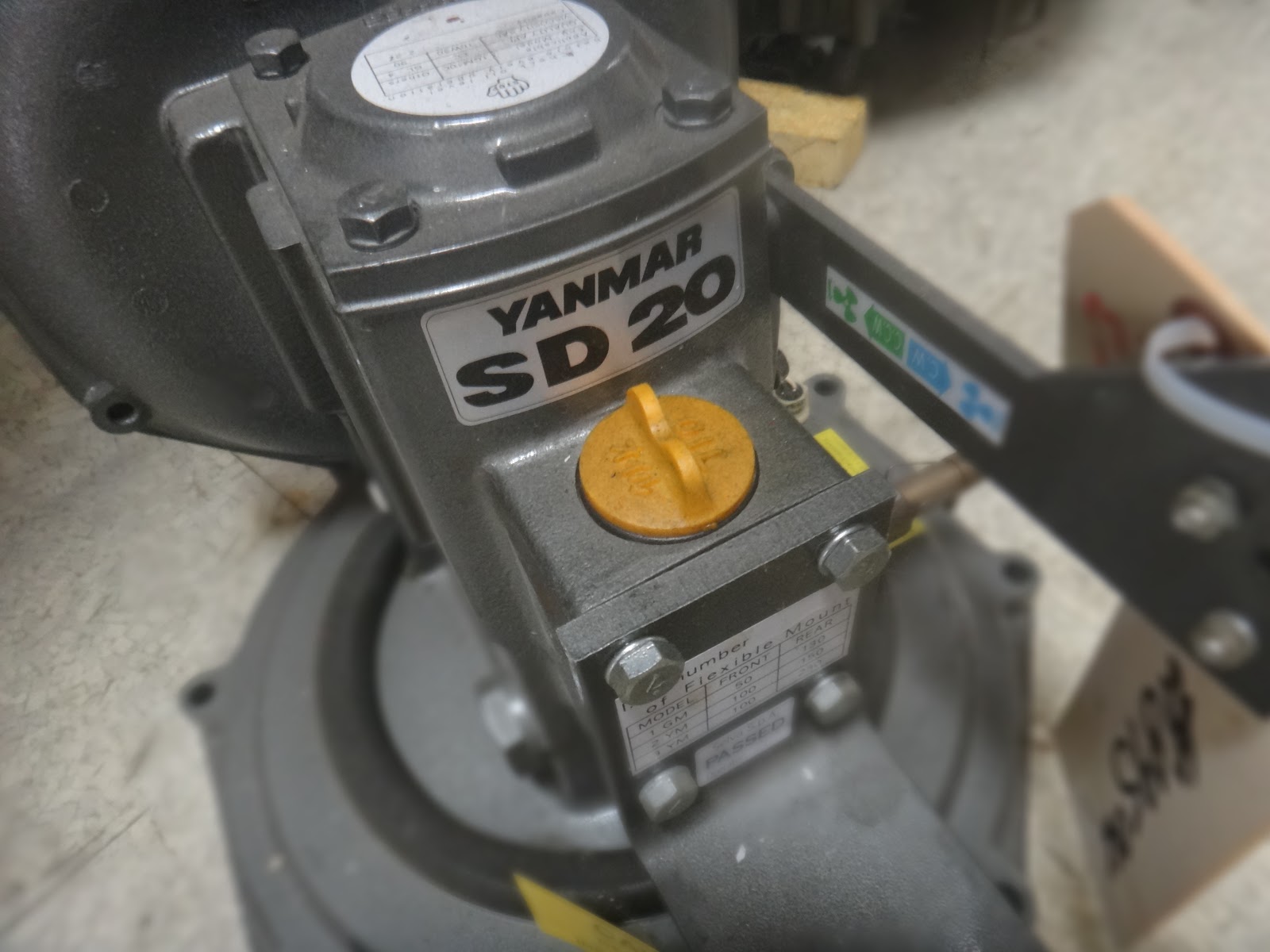 The Official Minney's Yacht Surplus Blog: Steal this Yanmar SD20 right ...