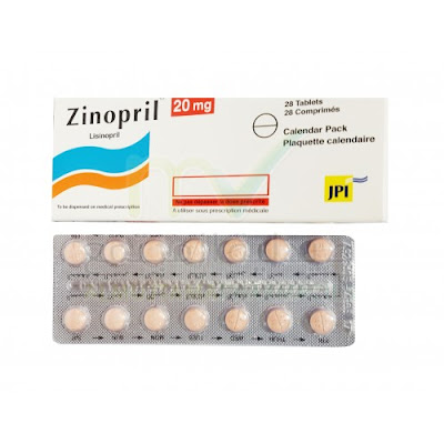 زينوبريل Zinopril لضبط ضغط الدم المرتفع والإعتلال الكلوي