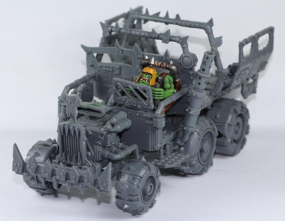 Art and Musings of a Miniature Hobbyist: Two Ork Lootas, An Ork Trukk ...