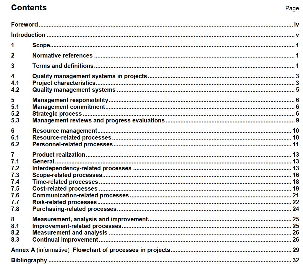 ISO 10006:2003 | Quality management systems -- Guidelines for quality management in projects ...