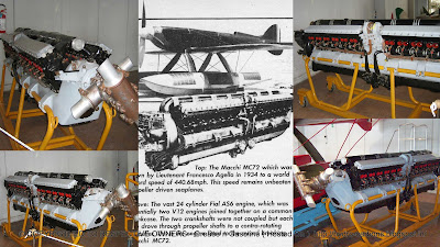 FIAT - V24 Engine - M.C.72 Aircraft Engine - way2speed