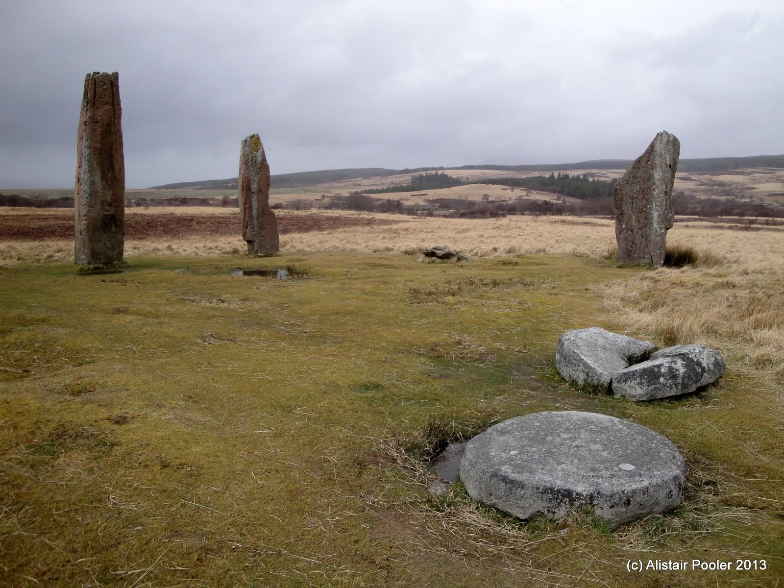 Alistair's Walks: Machrie Moor Stone Circles