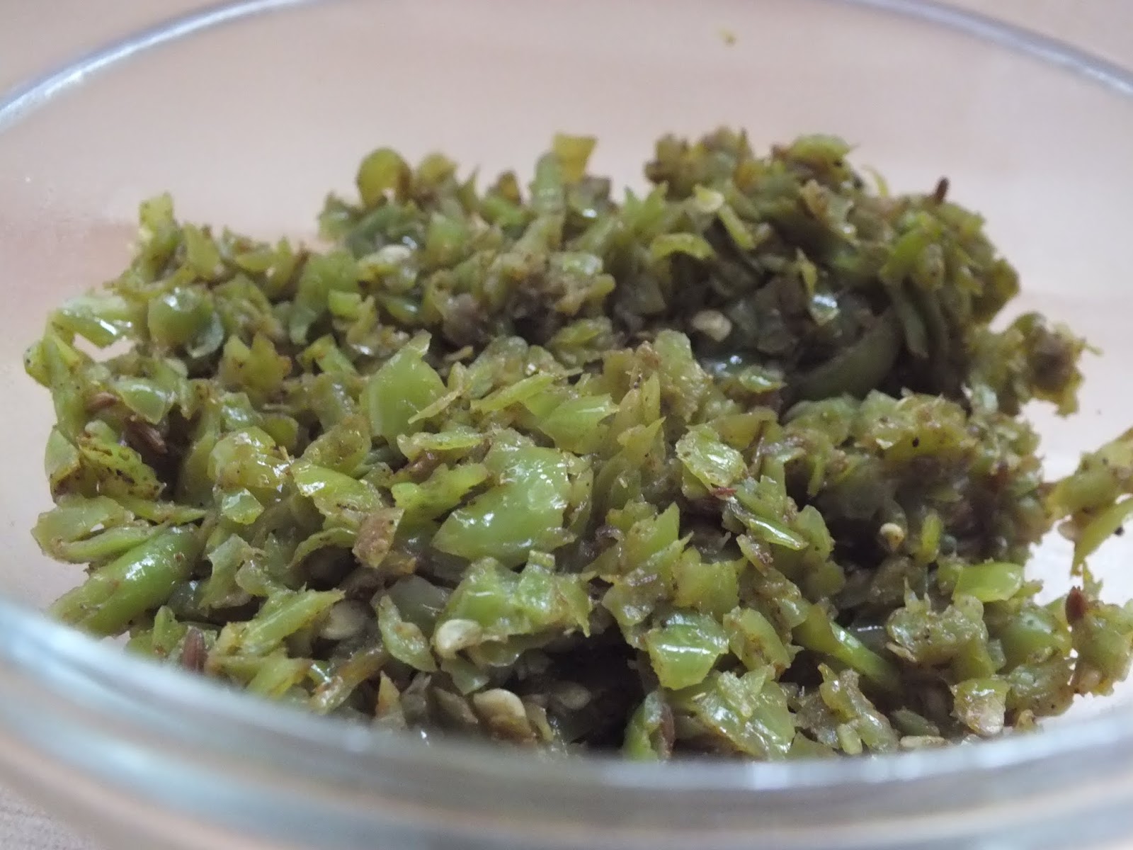 Chilli stuffed Parota