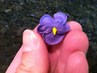 The Iced Queen: Another Royal Icing Violet