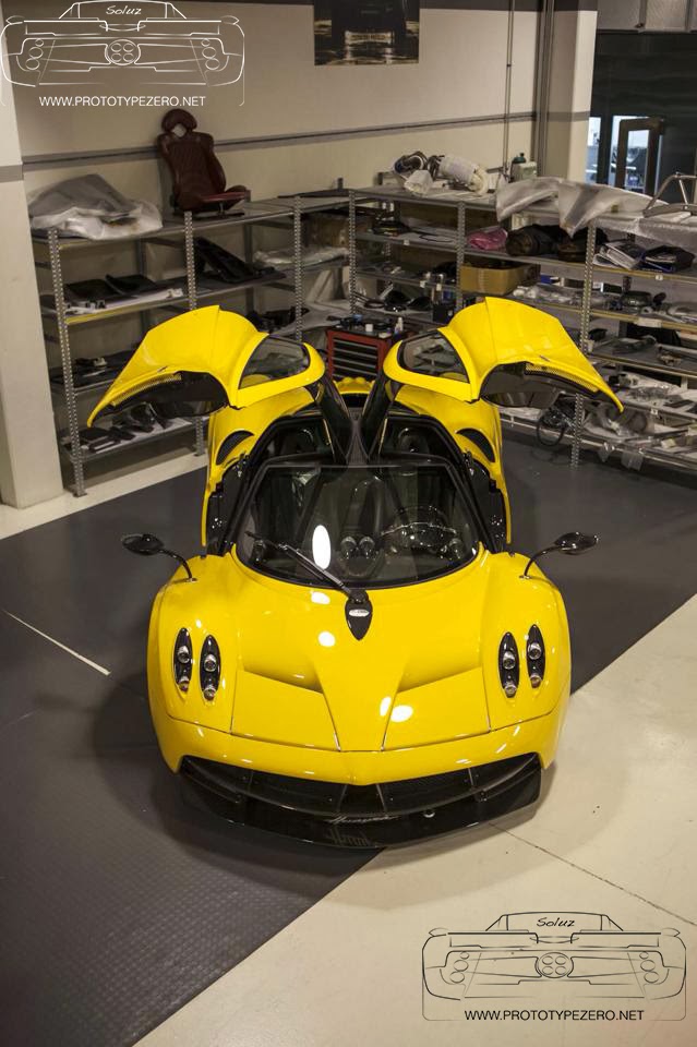 Prototype 0: Prototype 0: First Yellow Huayra Revealed