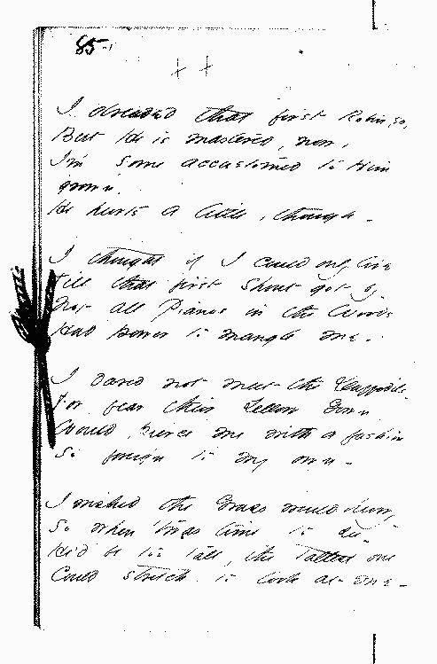 Saint Marty: August 1: Emily Dickinson, Modern Poetry Rant, Piece of Mind