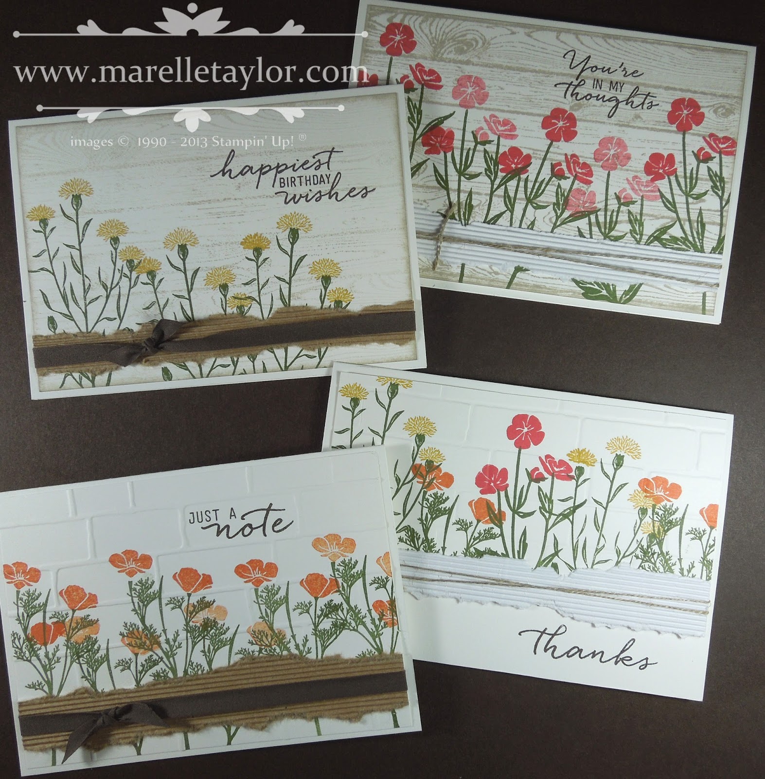 Marelle Taylor Stampin' Up! Demonstrator Sydney Australia: Wild About ...