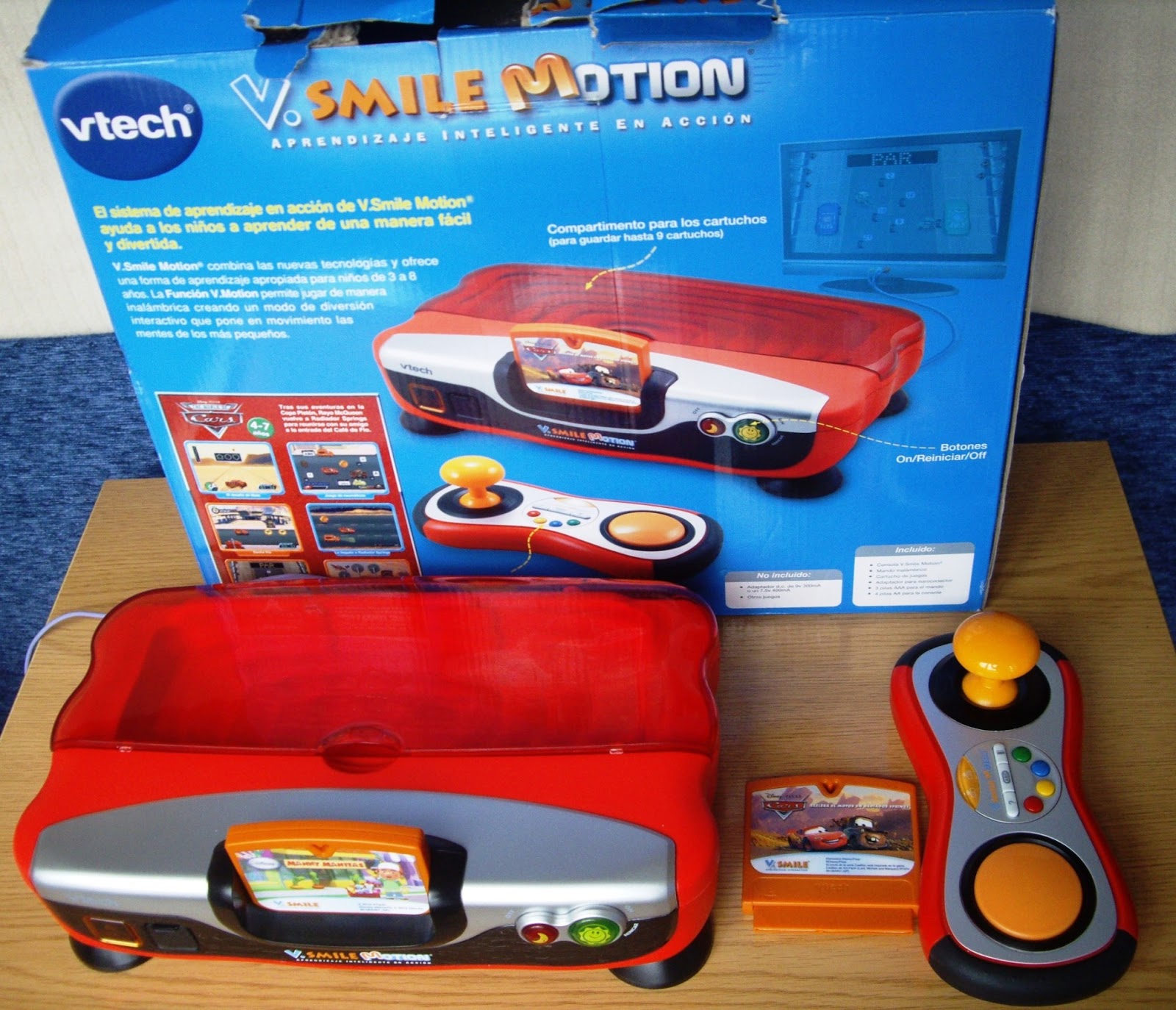 Retro Ordenadores Orty: Consola Vtech V.smile Motion (mod. VT 1203) (2011)