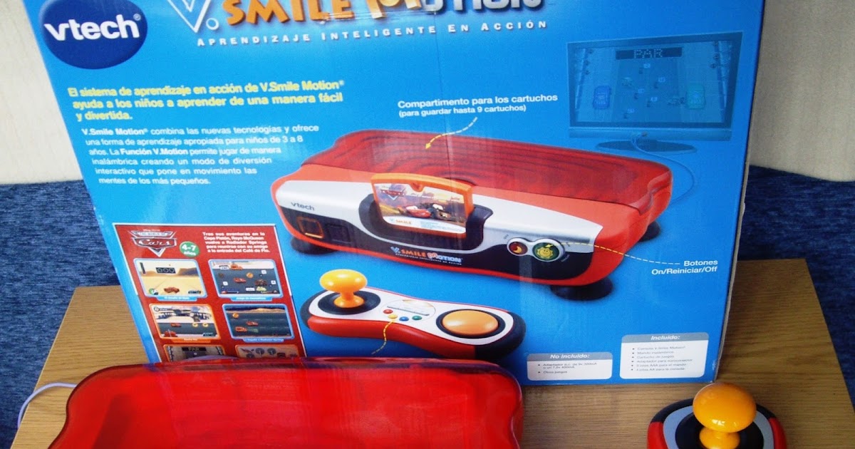 Retro Ordenadores Orty: Consola Vtech V.smile Motion (mod. VT 1203) (2011)