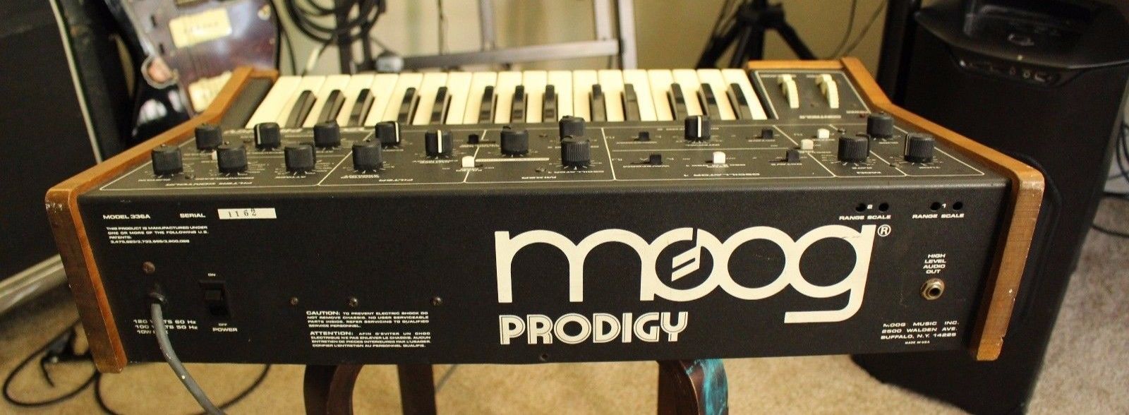 MATRIXSYNTH: Vintage Moog Prodigy Synthesizer SN 1162