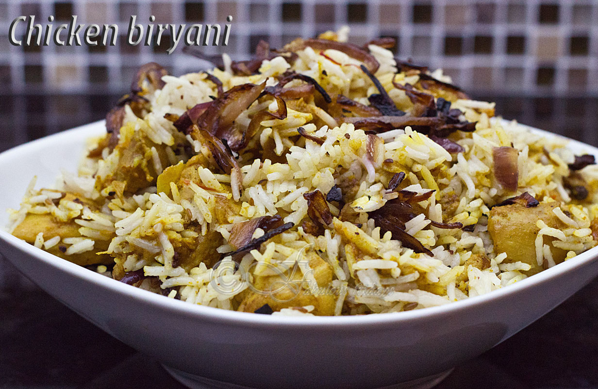 fabulous fridays: Chicken Biryani with Raita